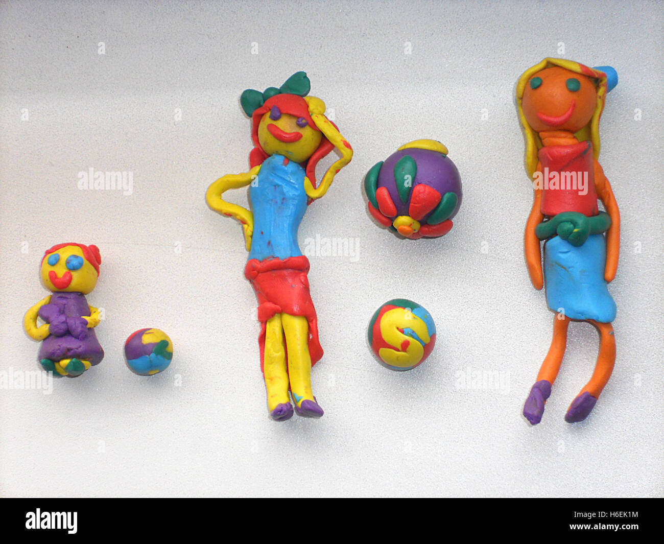 Play Dough Figures