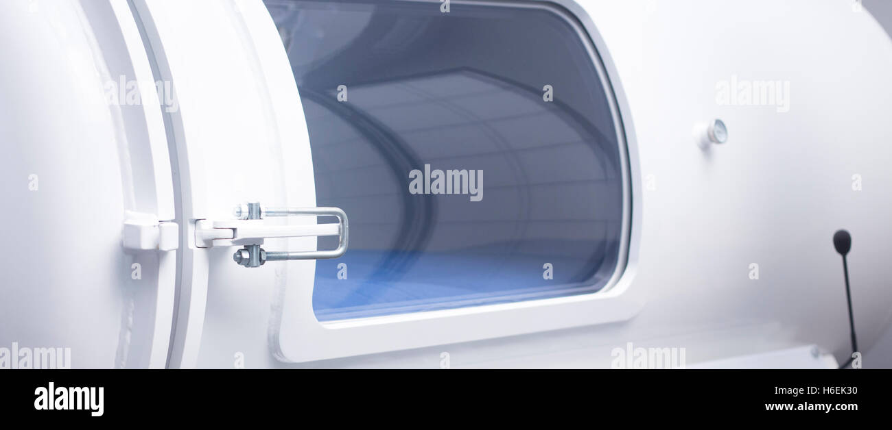 HBOT hyperbaric oxygen therapy chamber tank in hopsital medical center ...