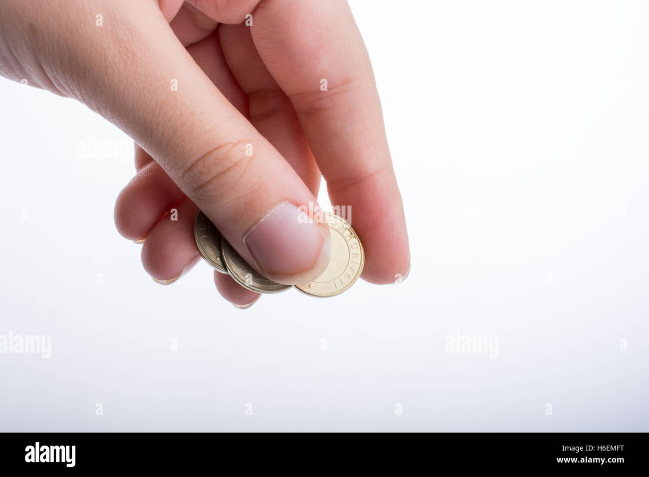 Handing money pound hi-res stock photography and images - Alamy