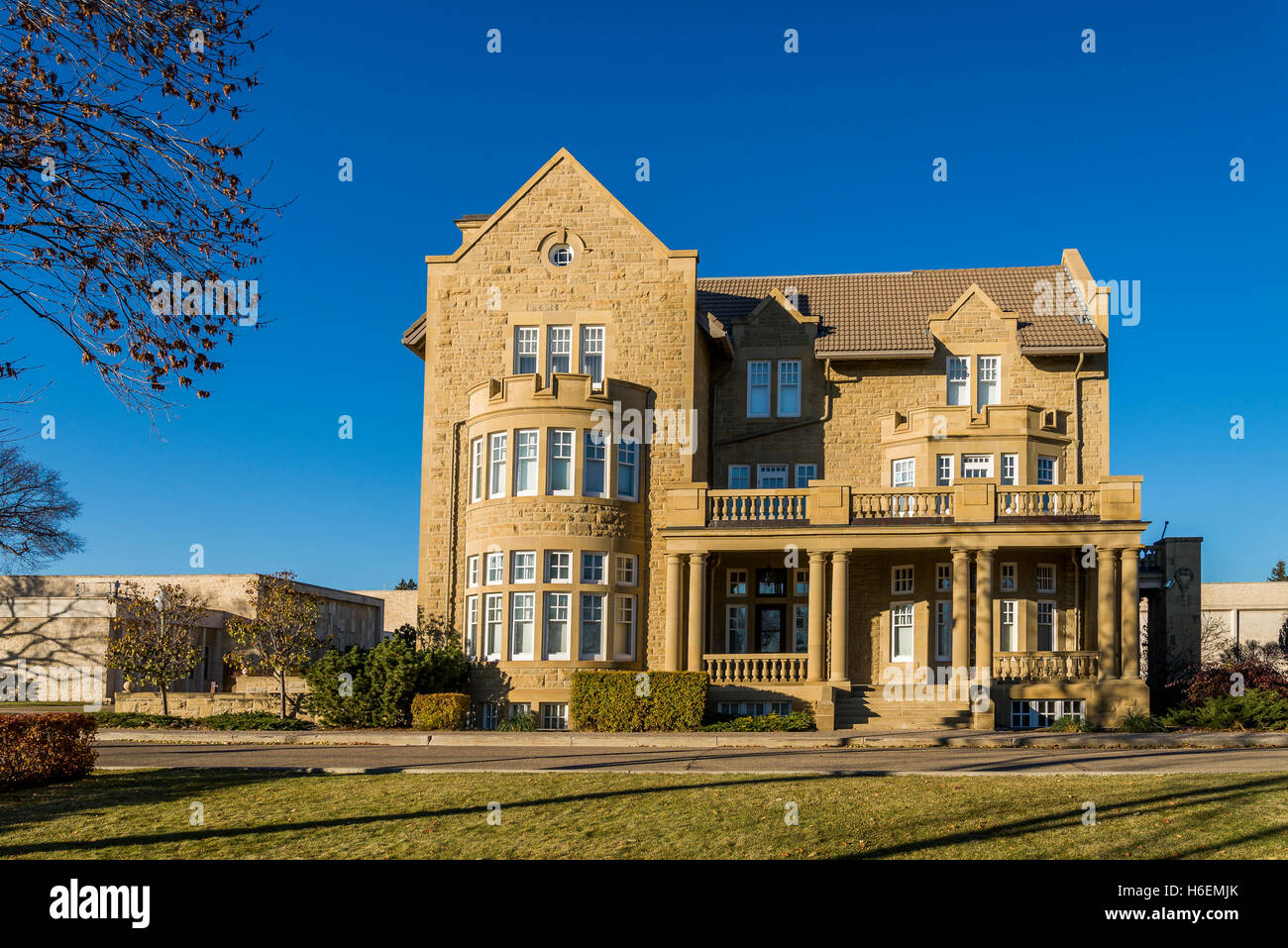 Canada alberta canada edmonton government house hi-res stock ...