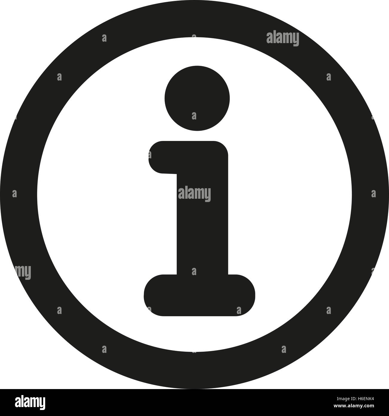 The information icon. Info and faq symbol. Flat Vector illustration ...