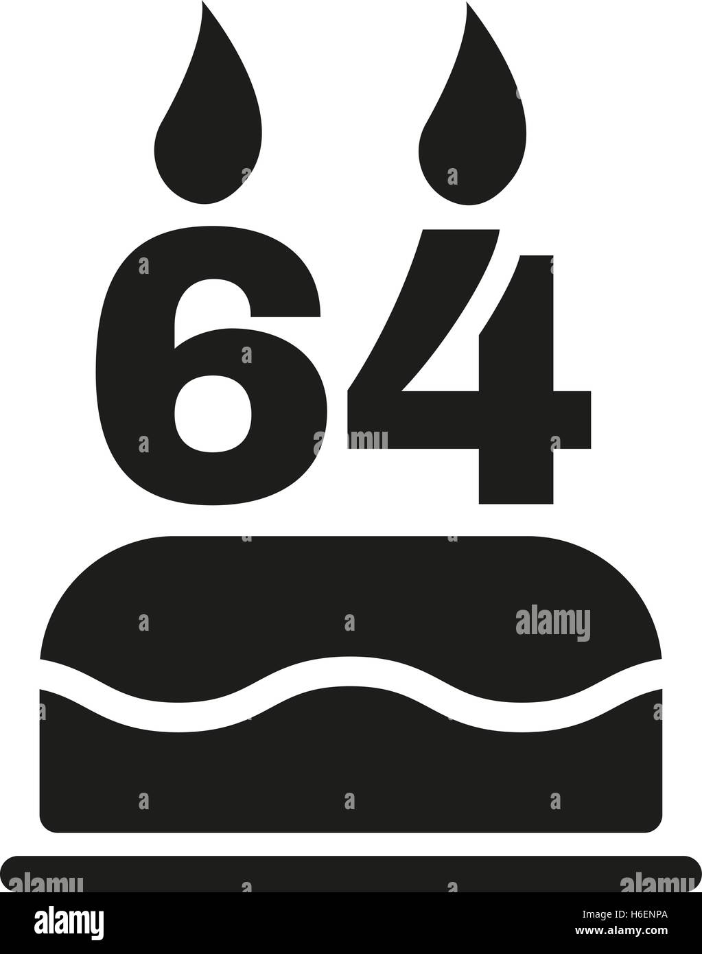 64 happy birthday Stock Vector Images - Alamy