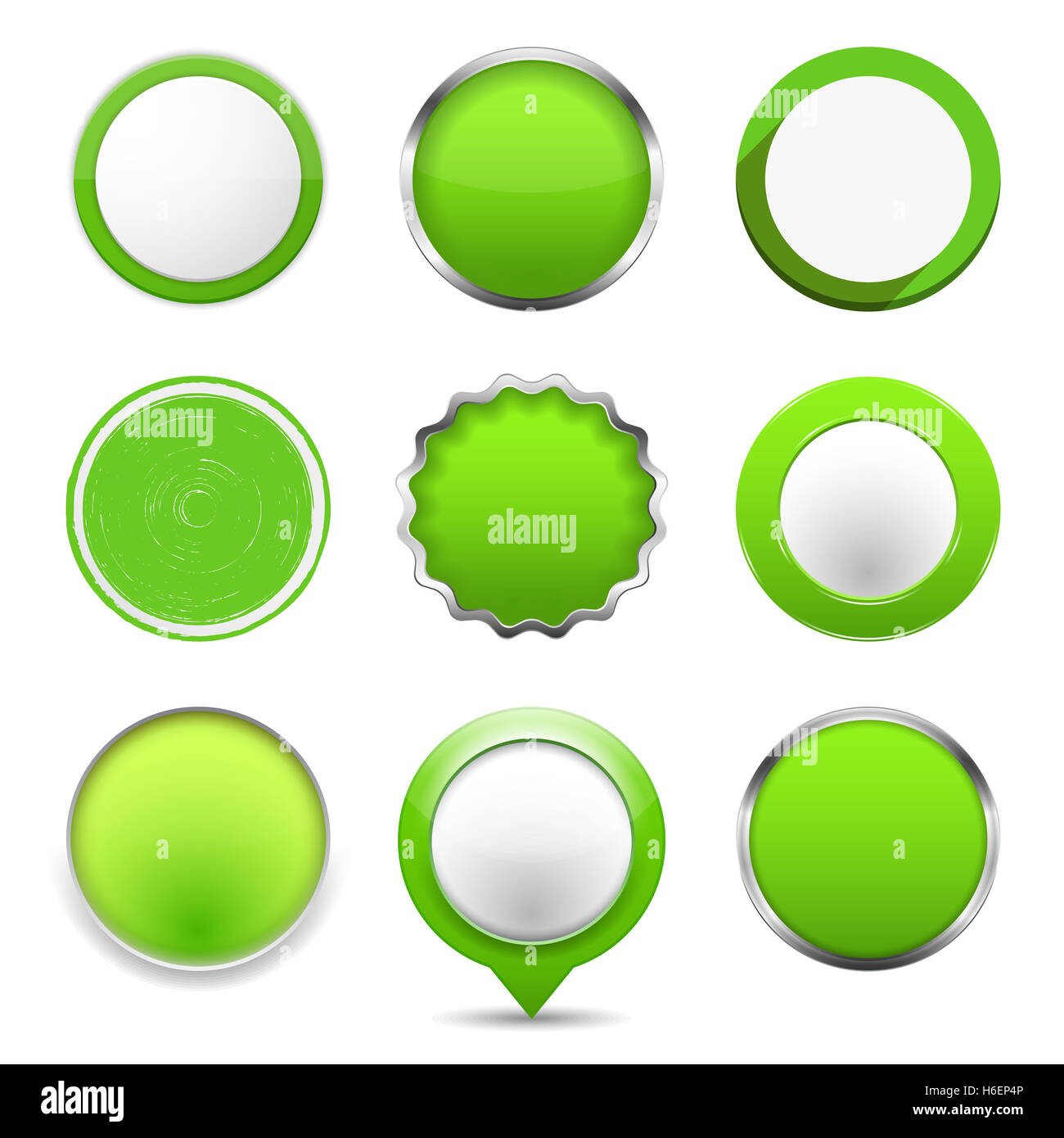 Round buttons hi-res stock photography and images - Alamy