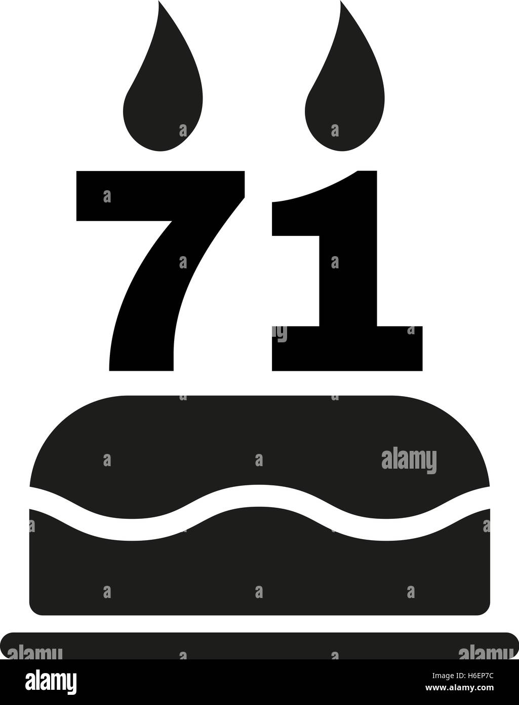Number 71 Stock Vector Images - Alamy