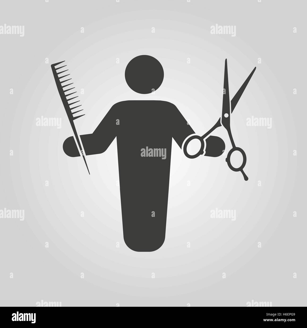 Haircutter Vector Vectors High Resolution Stock Photography and Images ...