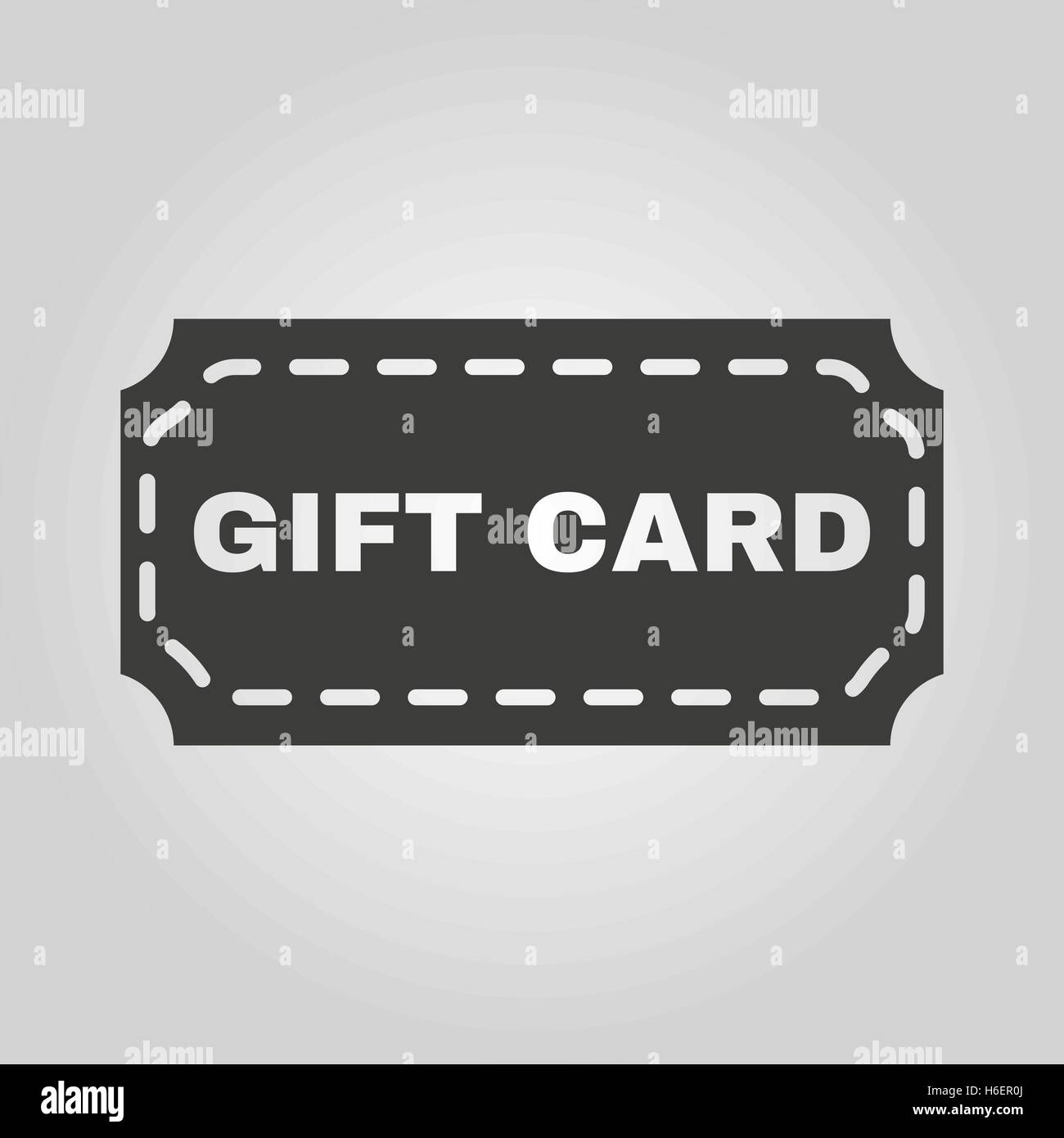 The gift card icon. Coupon and discount , offer symbol. Flat Vector ...