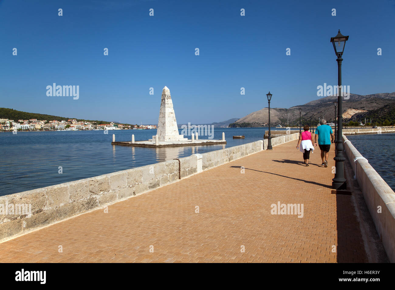 Drapano bridge argostoli kefalonia hi-res stock photography and images ...