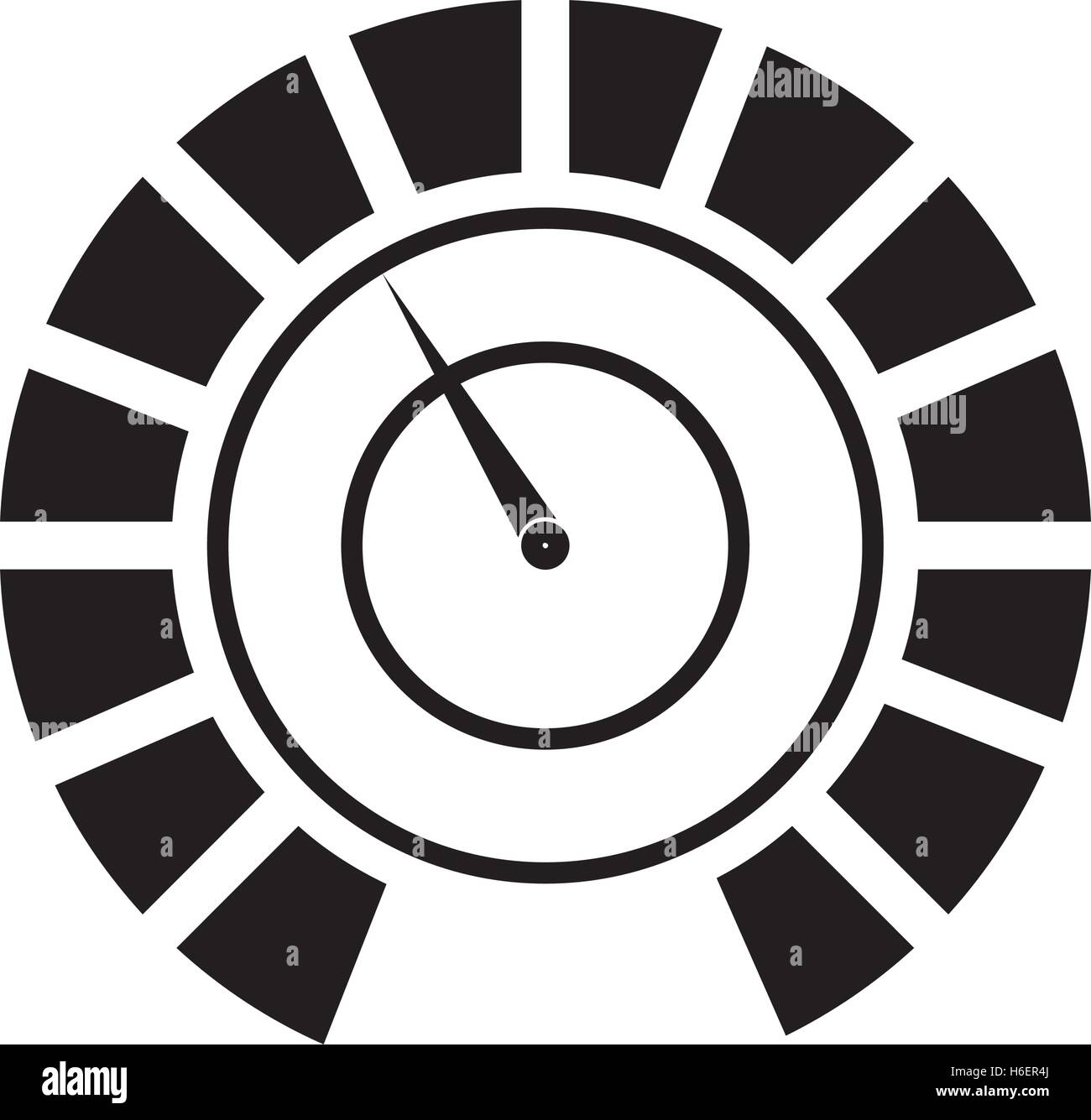pressure gauge device icon Stock Vector Image & Art - Alamy