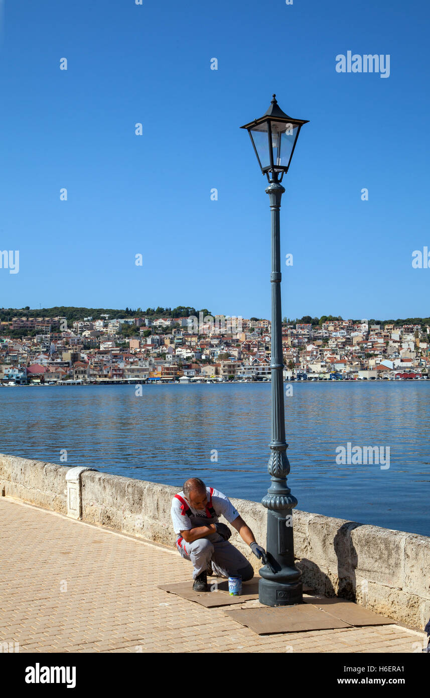 Drapano bridge argostoli kefalonia hi-res stock photography and images ...