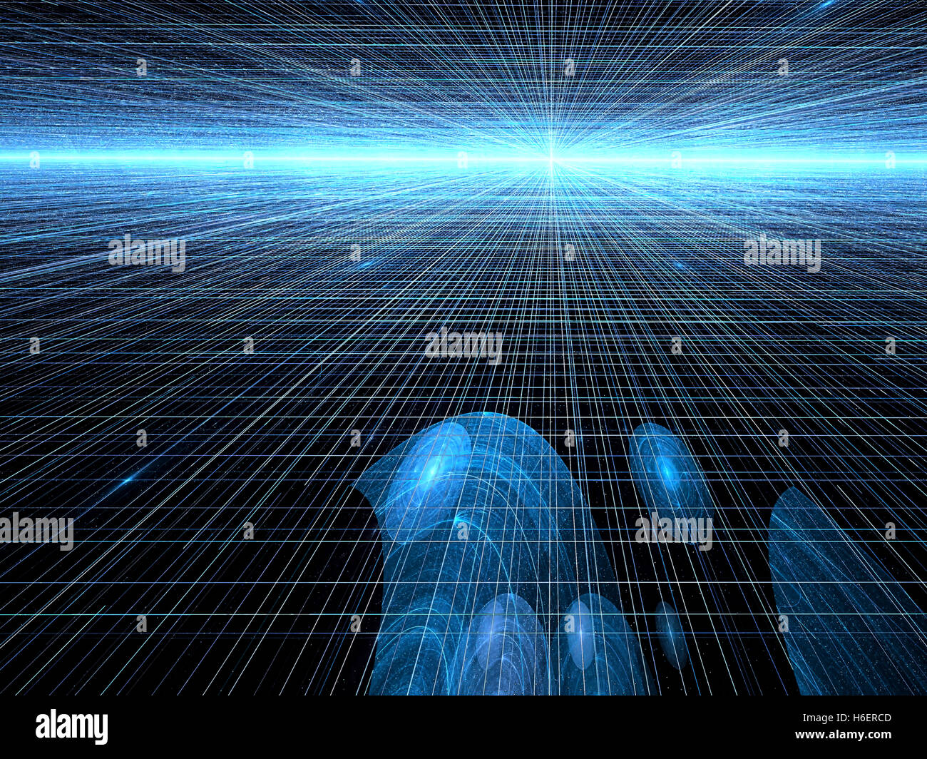 Wire perspective hi-res stock photography and images - Alamy