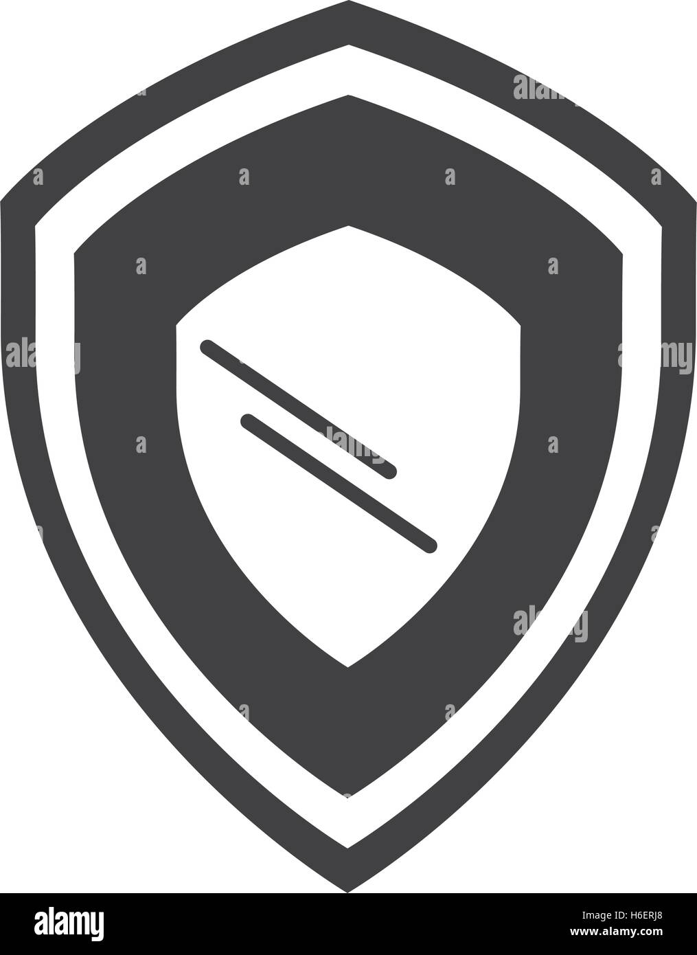 shield security isolated icon Stock Vector Image & Art - Alamy