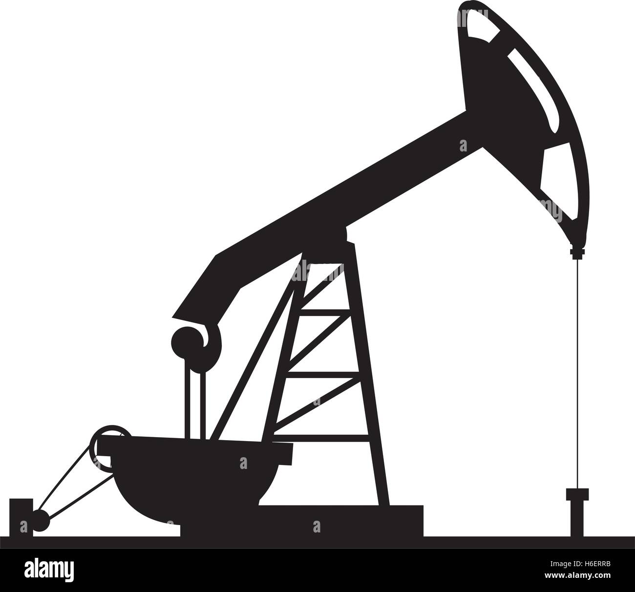 Oil Rig Stock Vector Images - Alamy