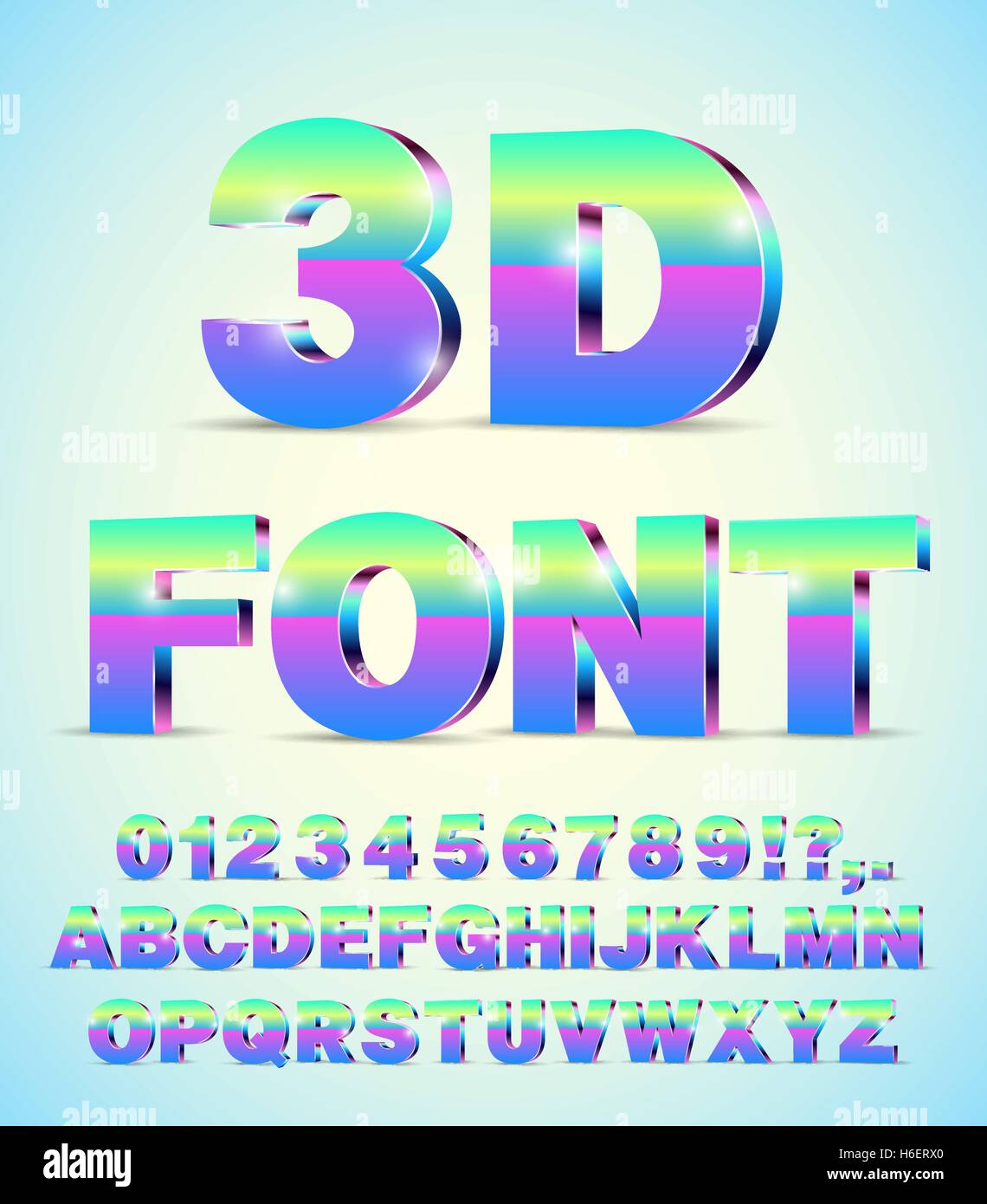 alphabet vector font Stock Vector Image & Art - Alamy