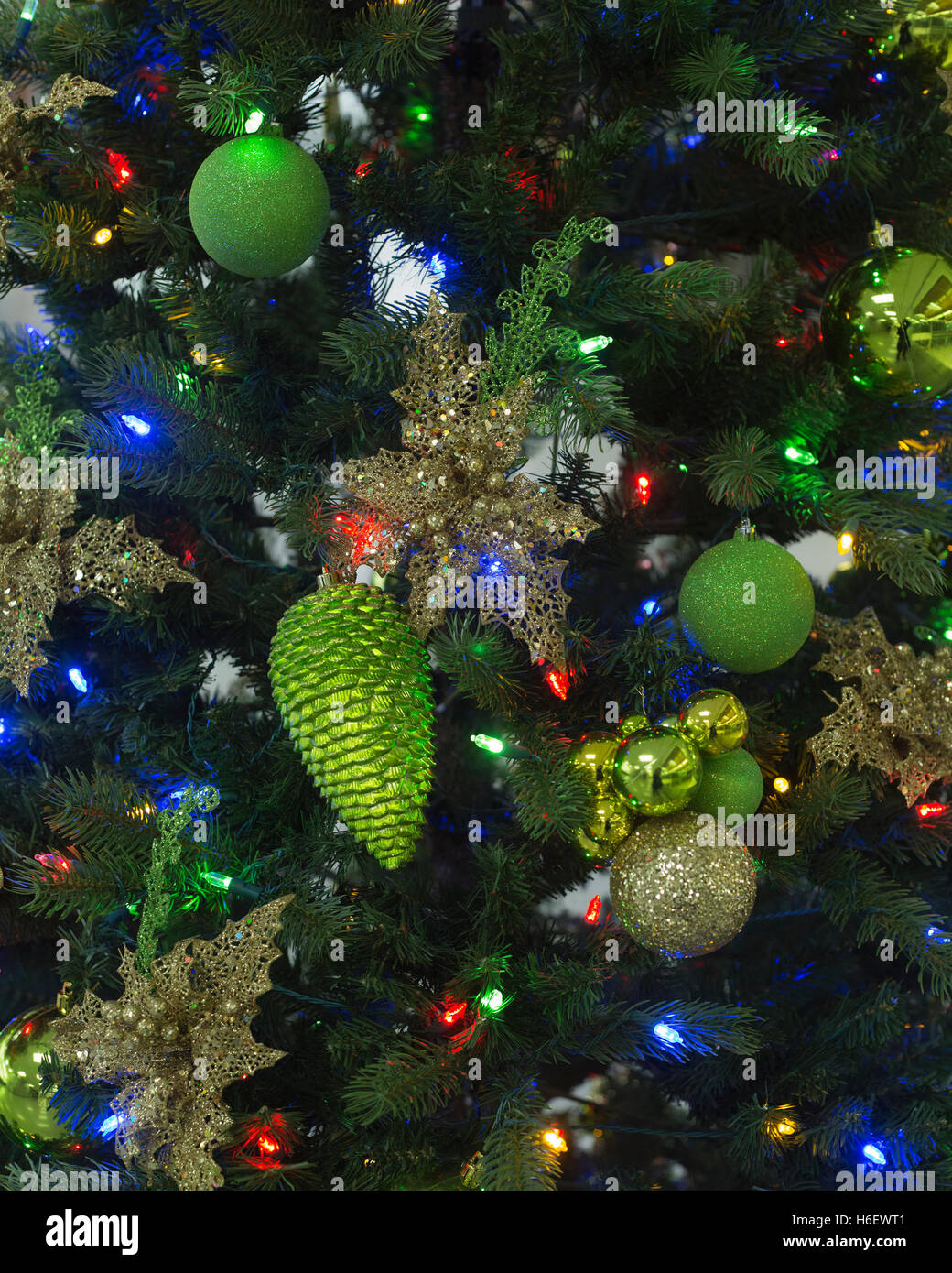 Christmas tree details hi-res stock photography and images - Alamy