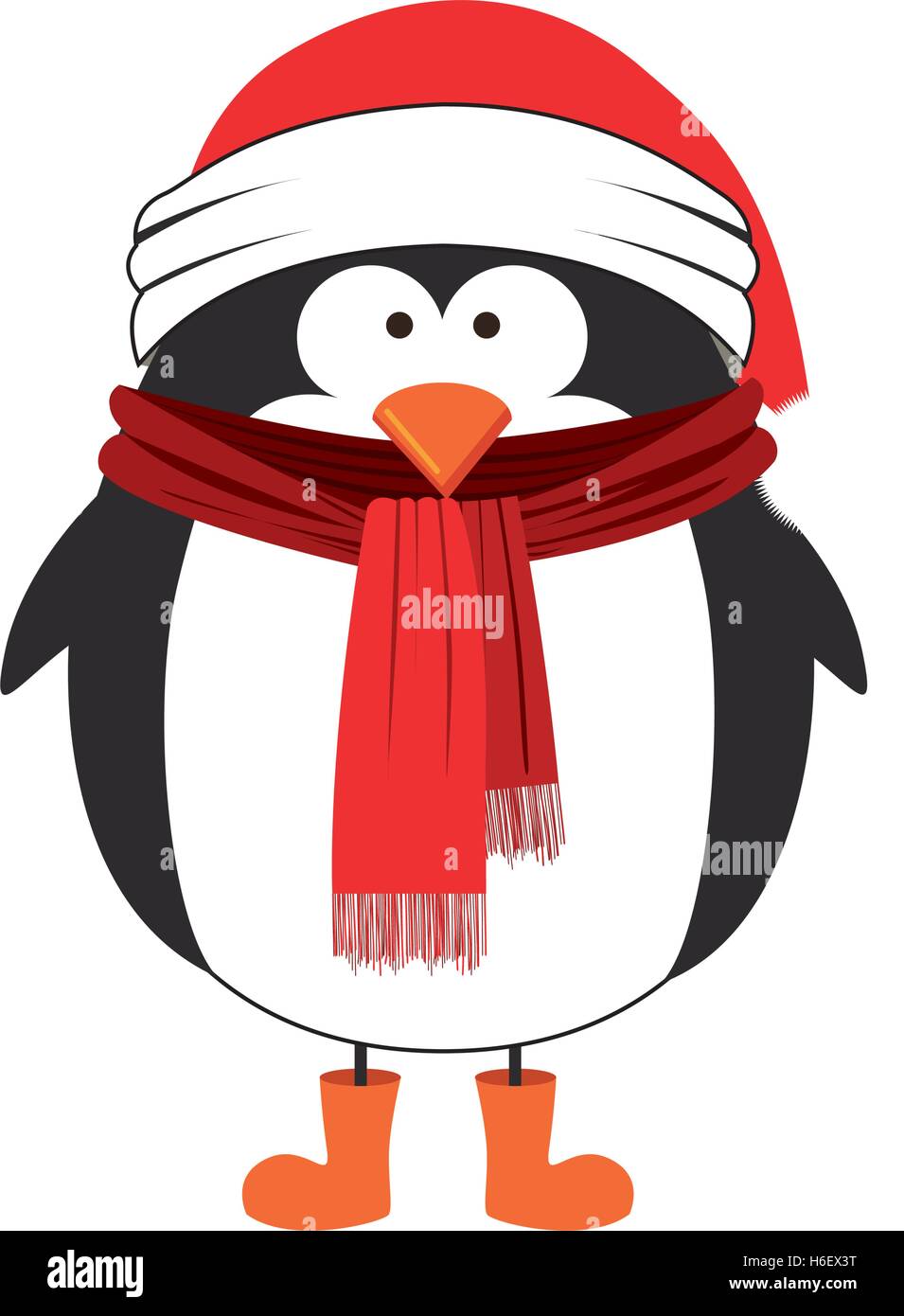 penguin cartoon icon image vector illustration design Stock Vector ...