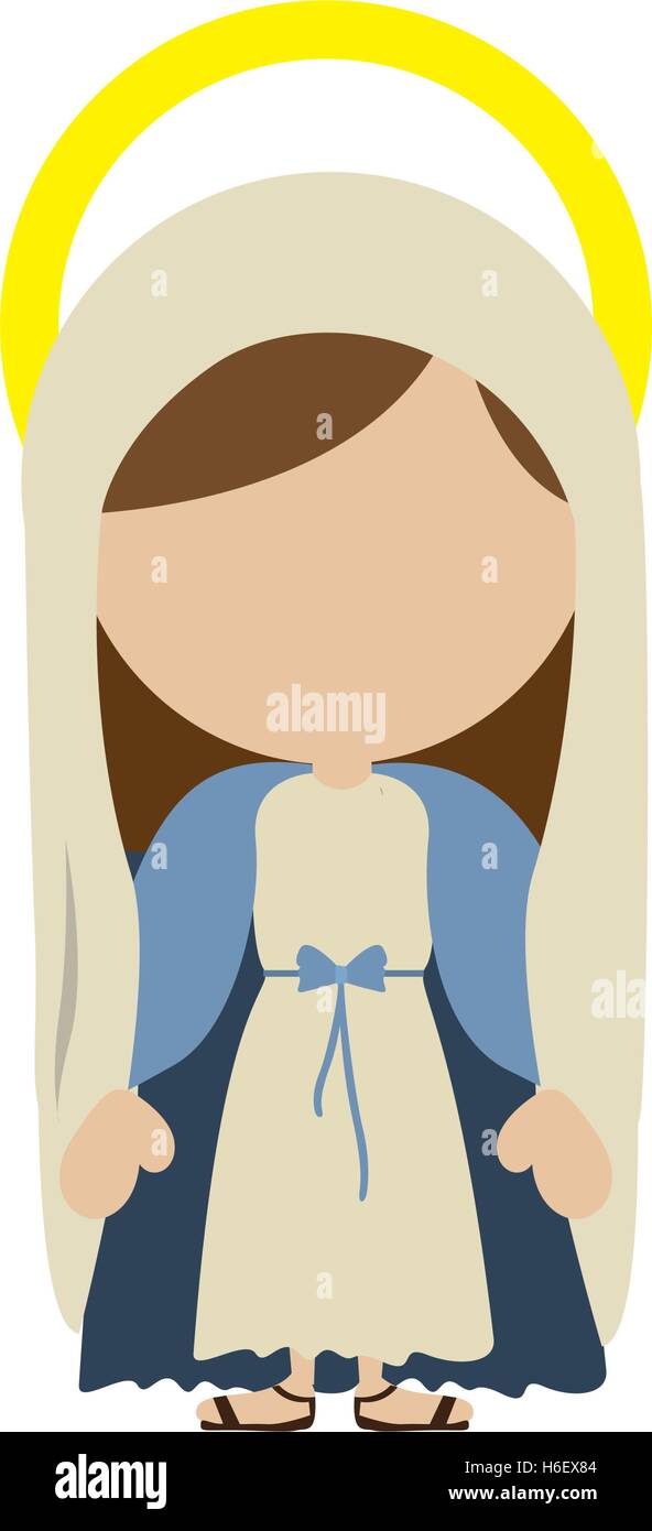 Mary as icon fine art Stock Vector Images - Alamy