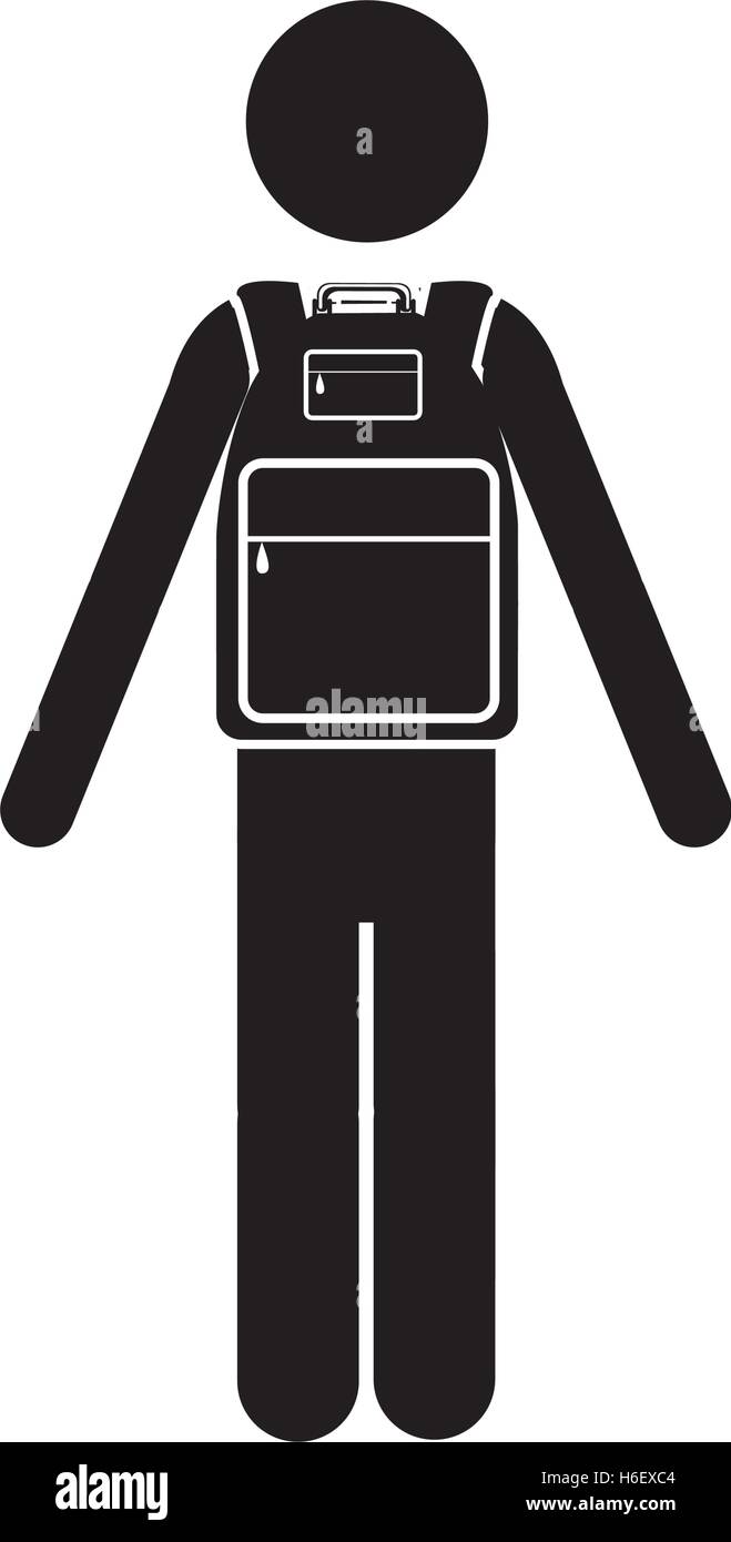 traveler or passenger icon image vector illustration Stock Vector Image ...