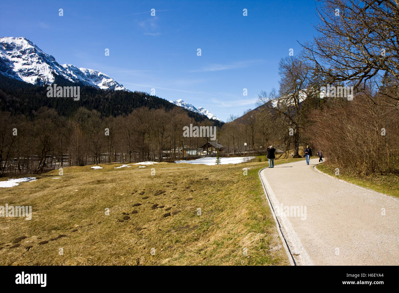 austrian alps just before spring season Stock Photo - Alamy