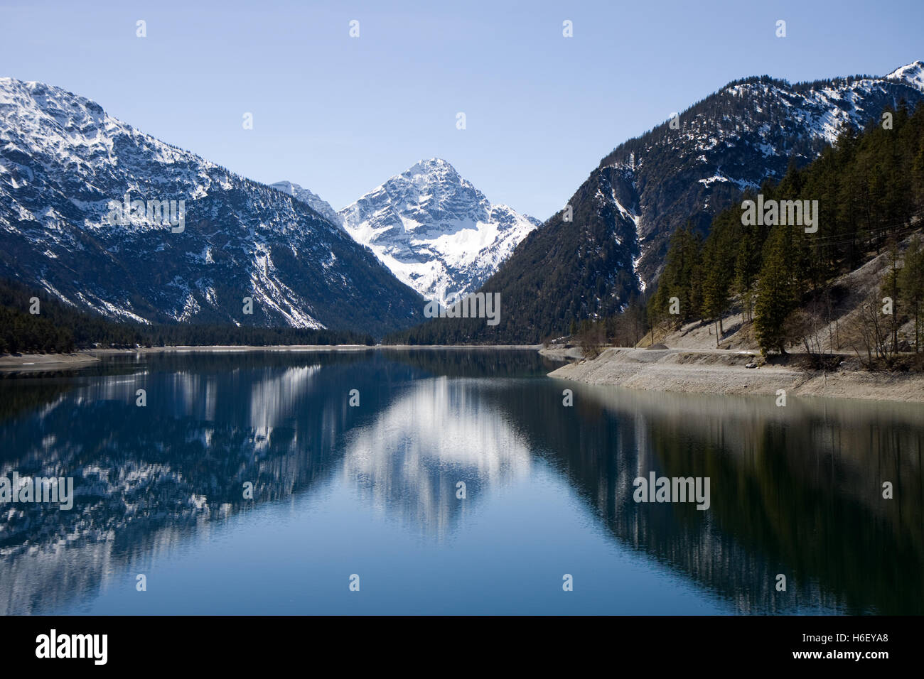 austrian alps just before spring season Stock Photo - Alamy