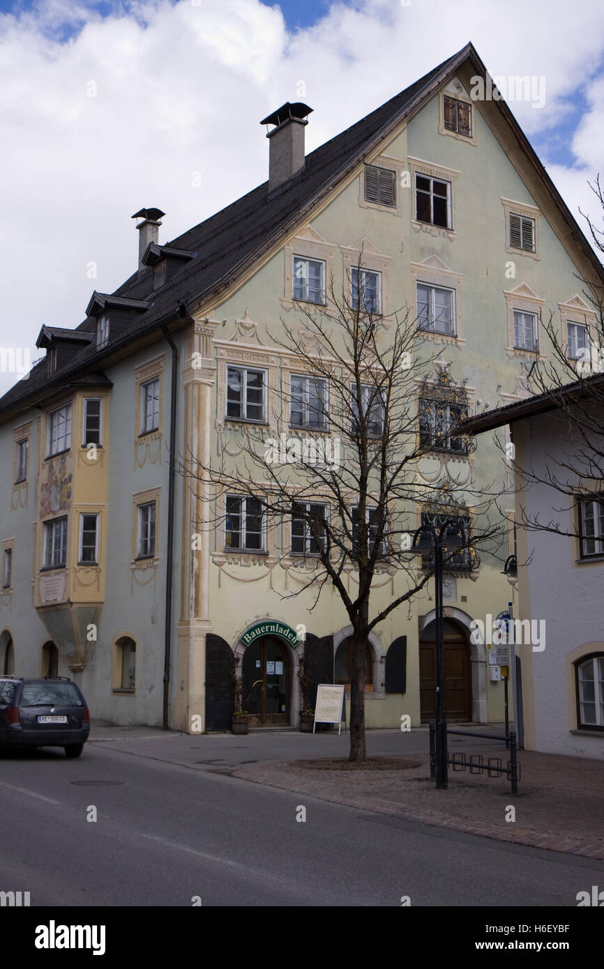 typical bavarian house in germany Stock Photo - Alamy