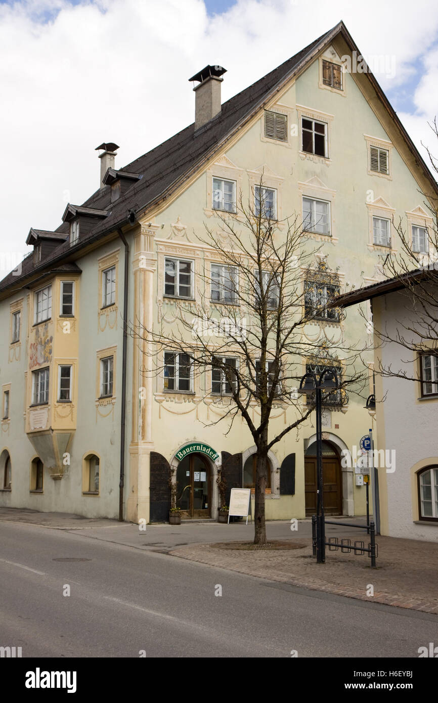 typical bavarian house in germany Stock Photo - Alamy