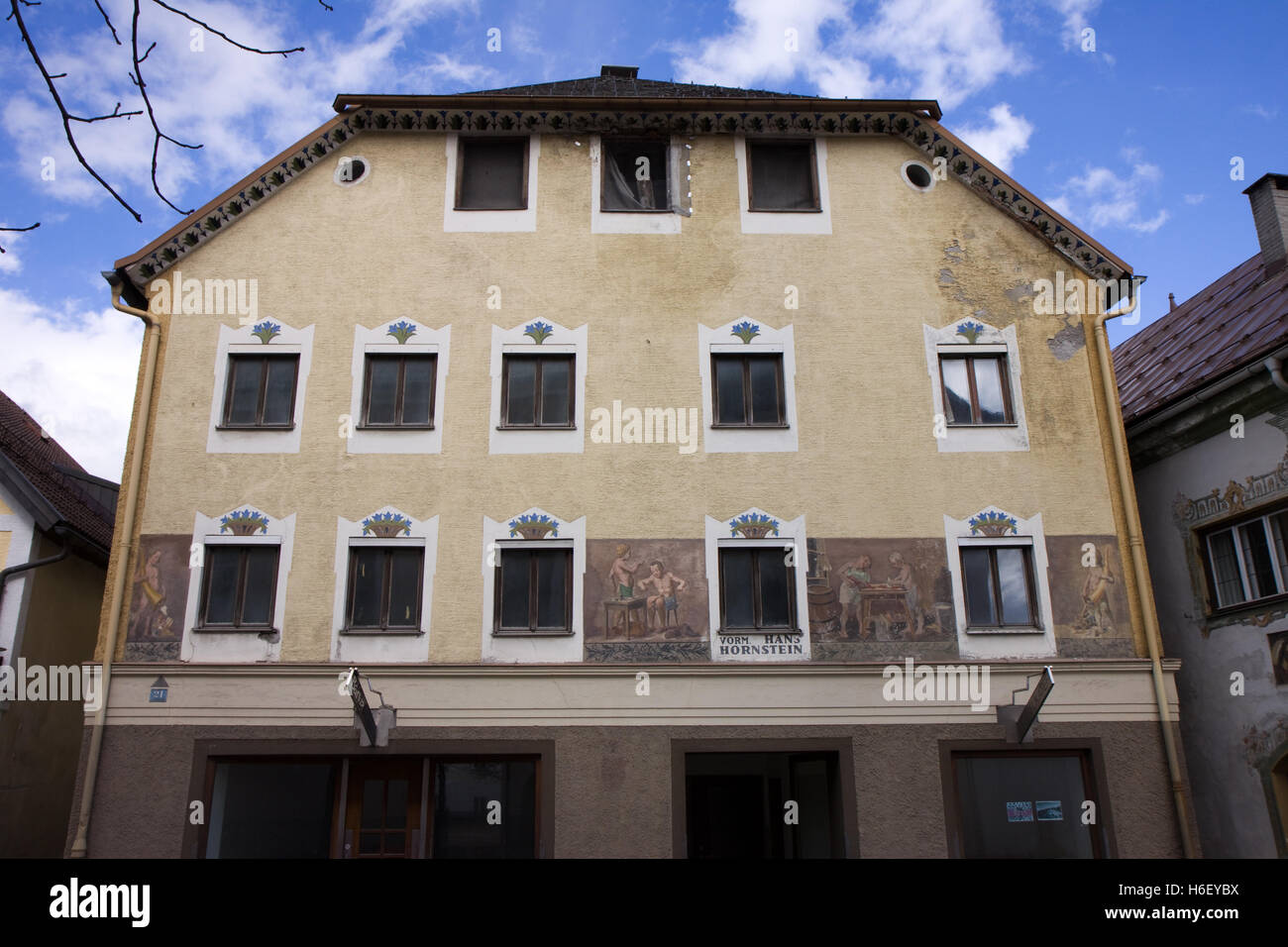 typical bavarian house in germany Stock Photo - Alamy