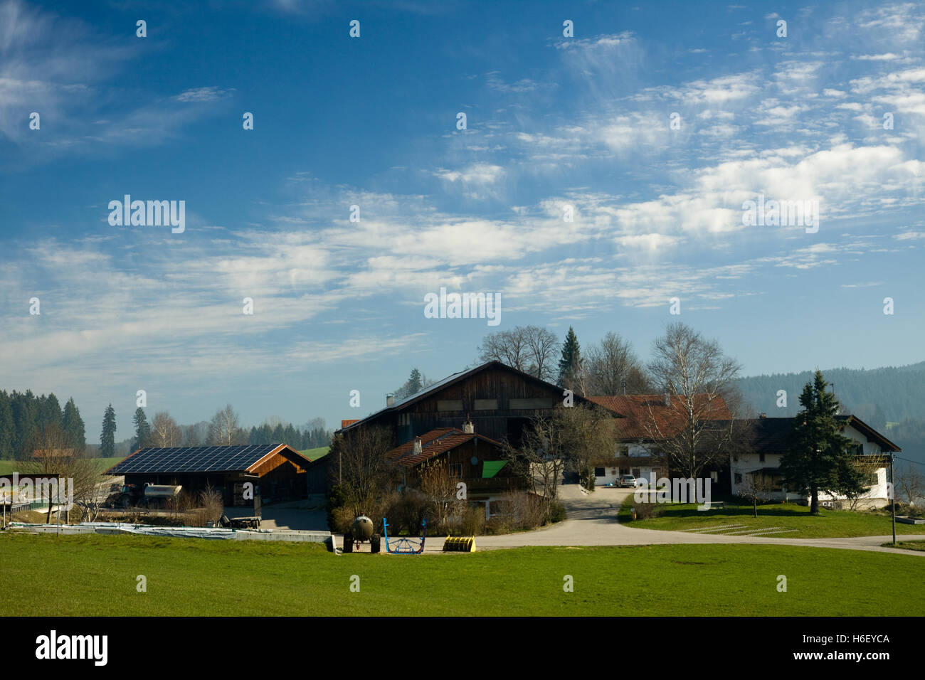 typical bavarian house in germany Stock Photo - Alamy