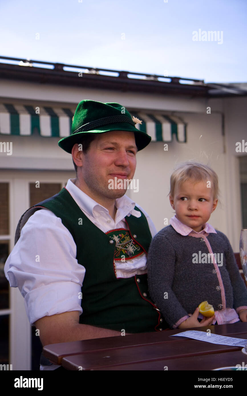 bavaria germany typical dress of the people Stock Photo - Alamy