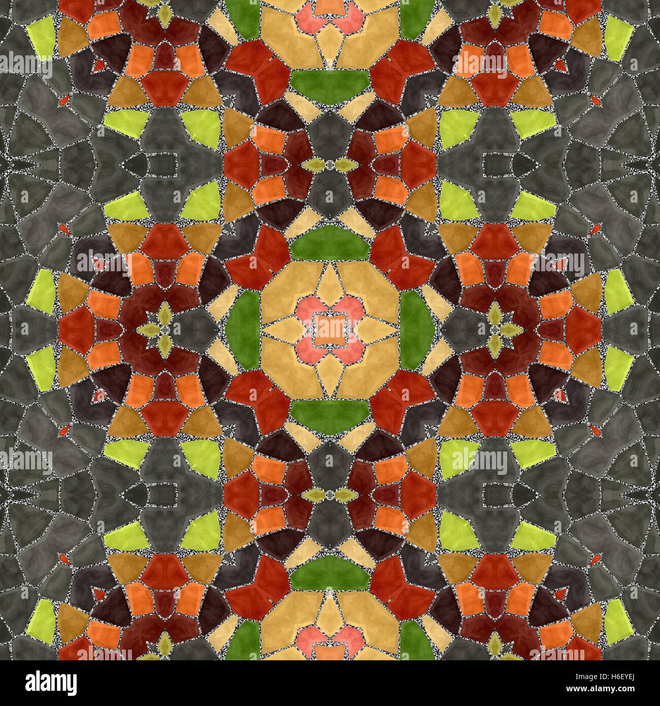 New seamless texture of abstract fabric. Arabic tile texture with ...