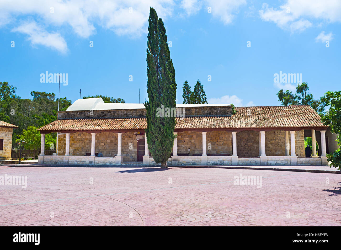 The St Nicholas Monastery of the cats, perhaps,the oldest in Cyprus ...