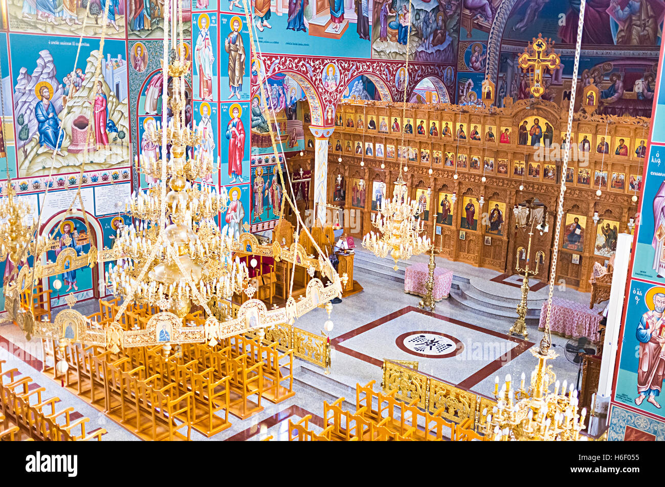 Byzantine wooden icon hi-res stock photography and images - Alamy