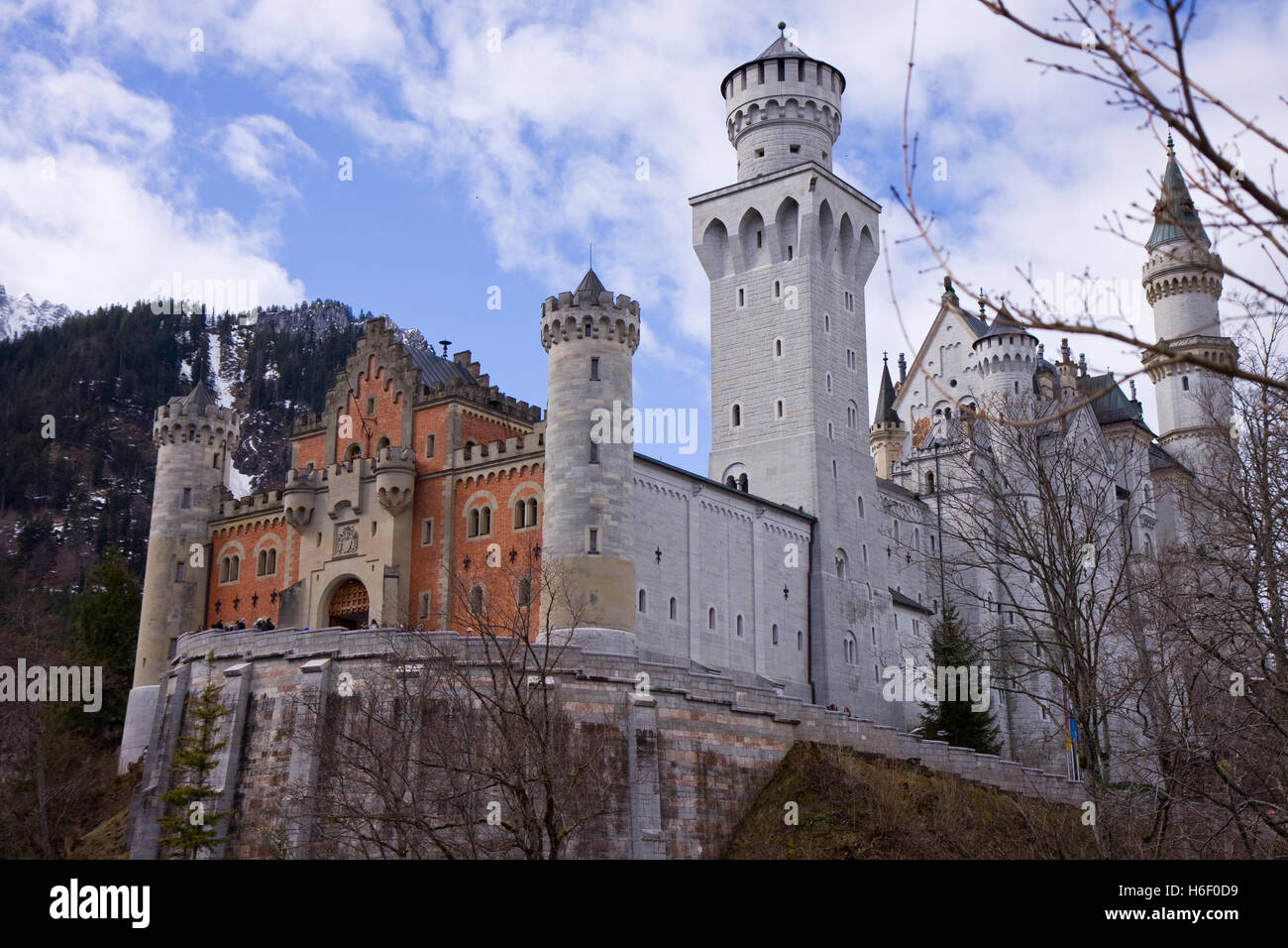neuschwanstein castle in bavaria germany Stock Photo - Alamy