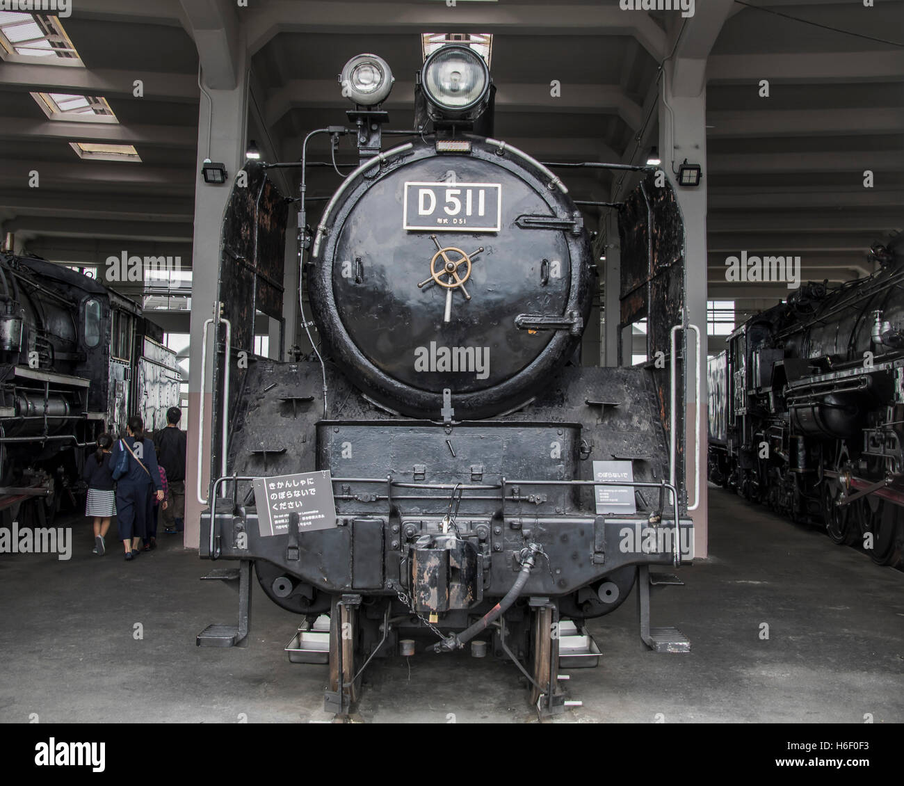 JNR Class D51 on display at the Kyoto Railway Museum on October 23, 2016, in Kyoto, Japan. The ...