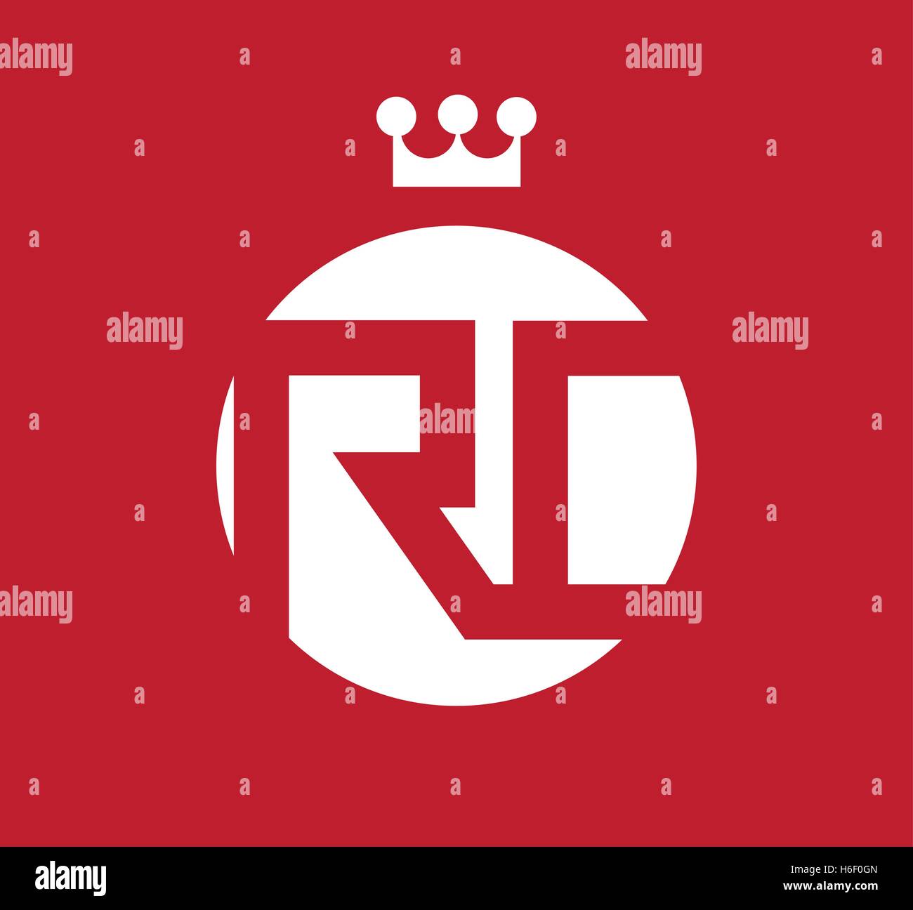 RC Logo Concept Design Stock Vector Image & Art - Alamy