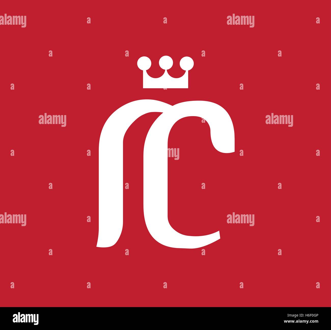 RC Logo Concept Design Stock Vector Image & Art - Alamy