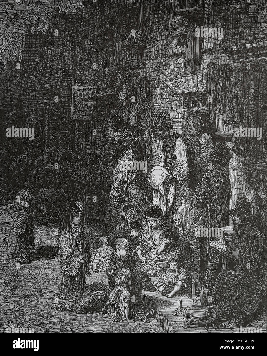 Poor children england 19th century High Resolution Stock Photography ...