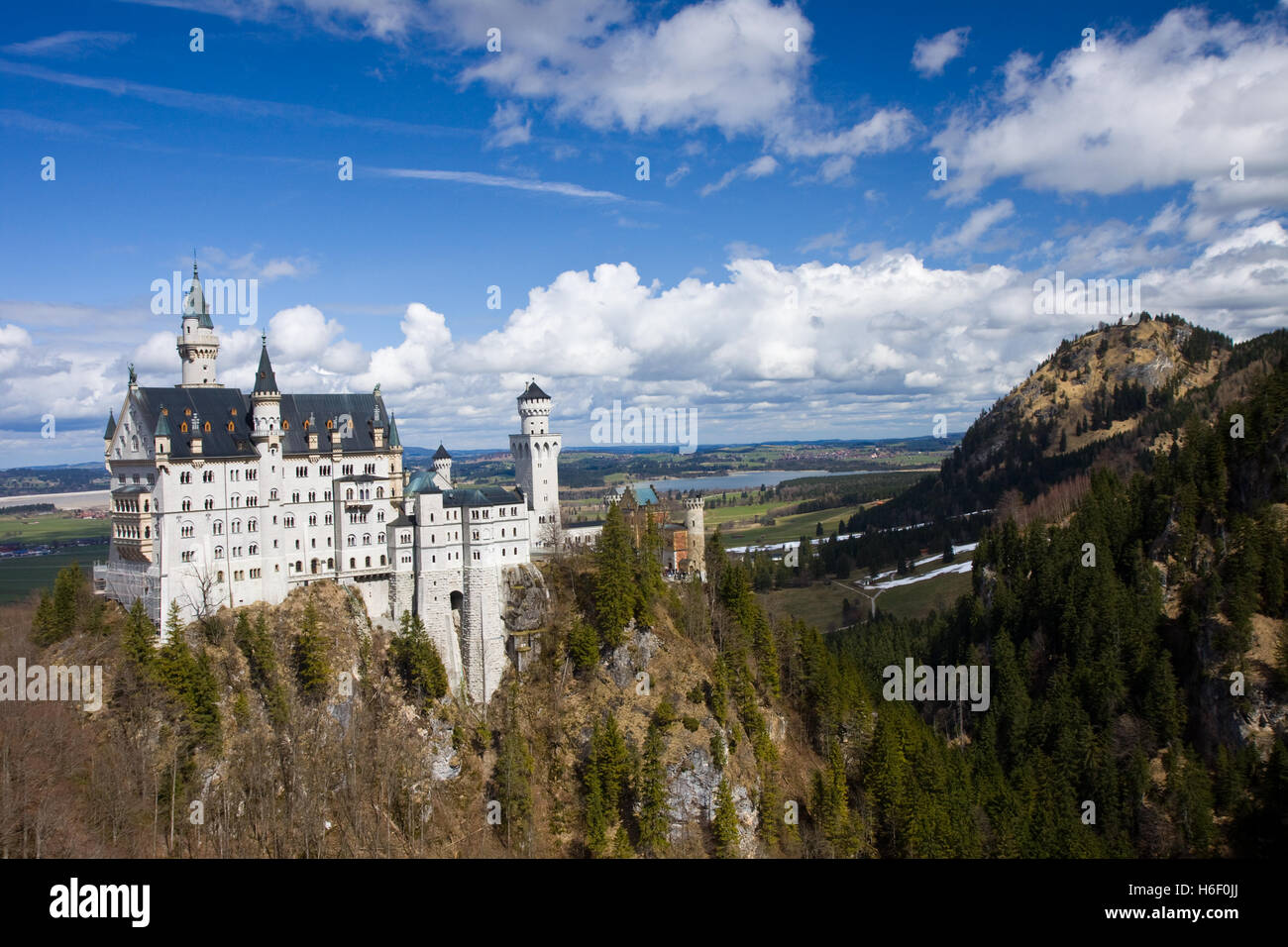 neuschwanstein castle in bavaria germany Stock Photo - Alamy