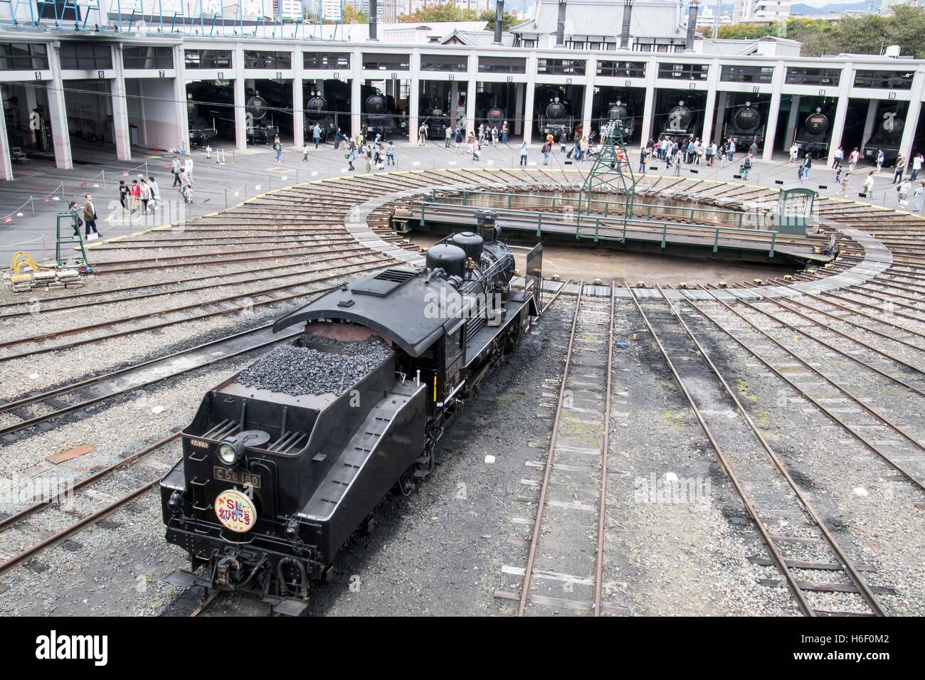 The roundhouse showcases Japan's largest collection of well-preserved ...