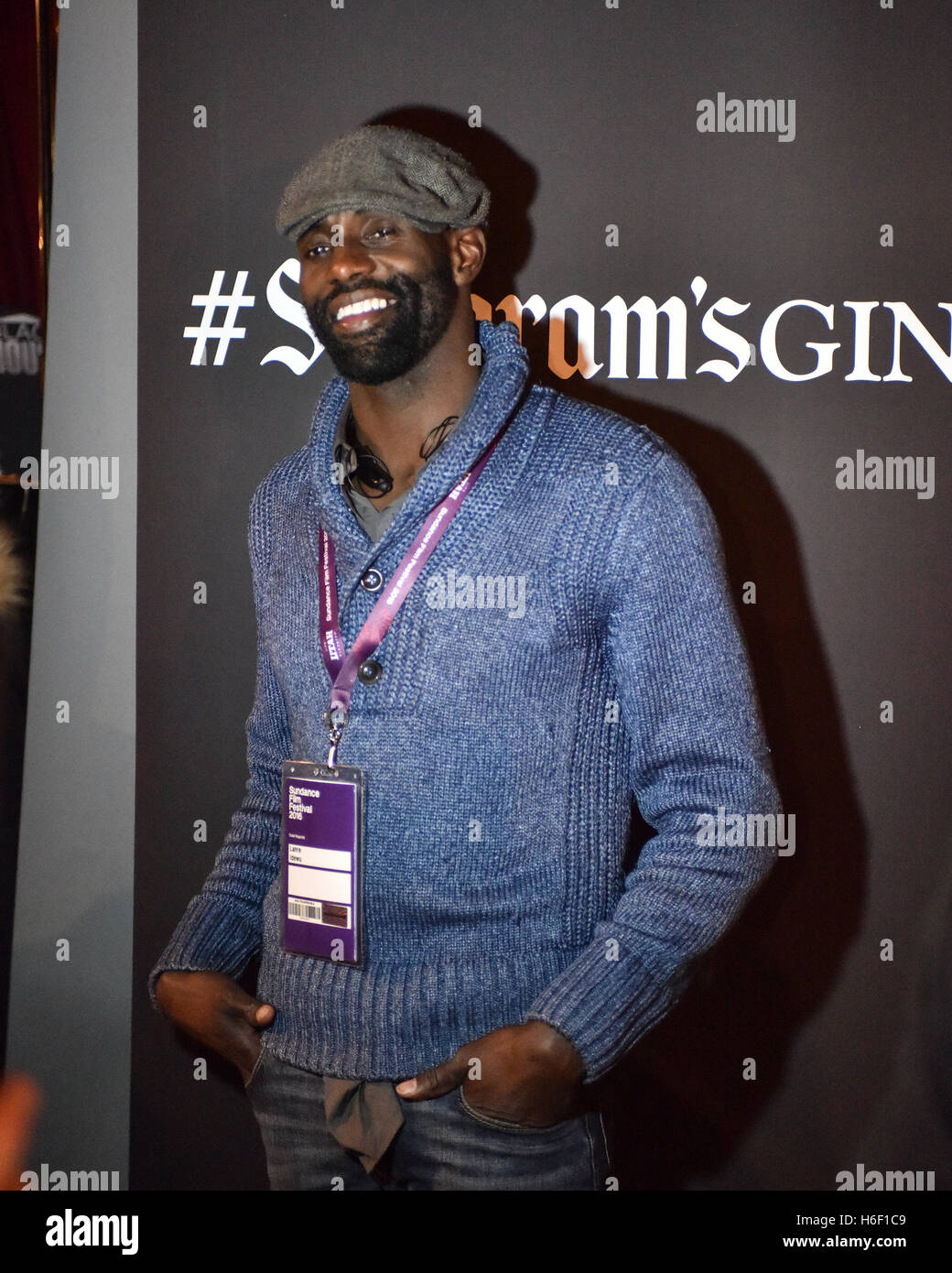 Lanre Idewu during the 2016 Sundance Film Festival in Park City, Utah Stock Photo - Alamy