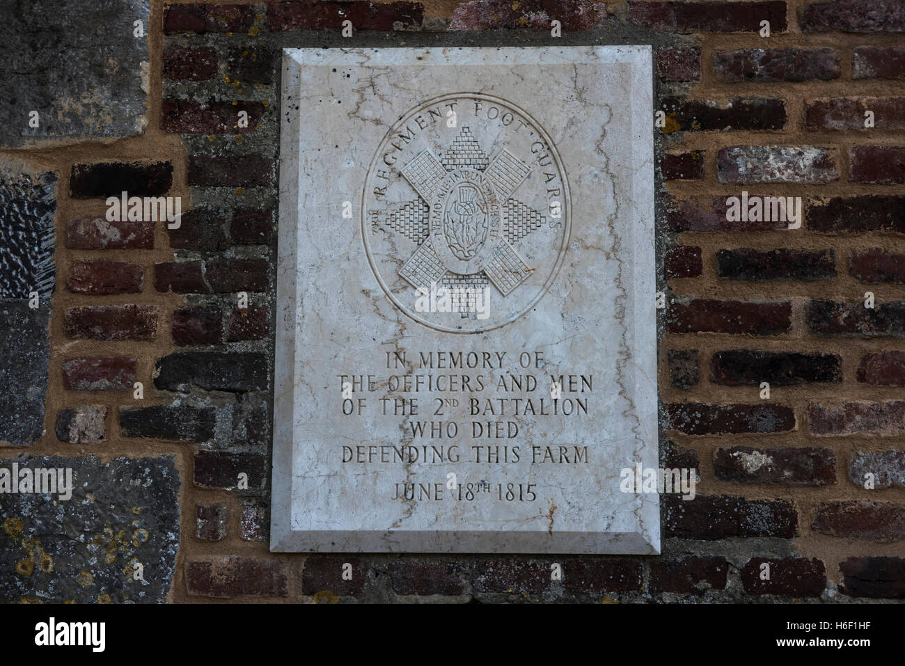 Waterloo Battlefield, Waterloo, Belgium. Sept 2016 Waterloo; Hougoumont ...