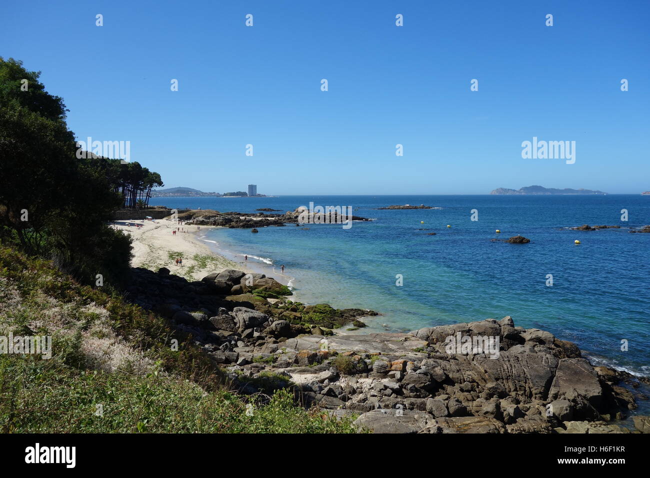 Samil beach, vigo hi-res stock photography and images - Alamy