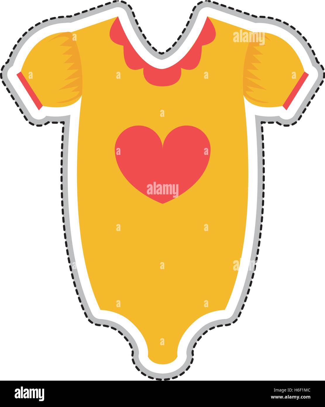 baby onesie icon image vector illustration design Stock Vector Image ...