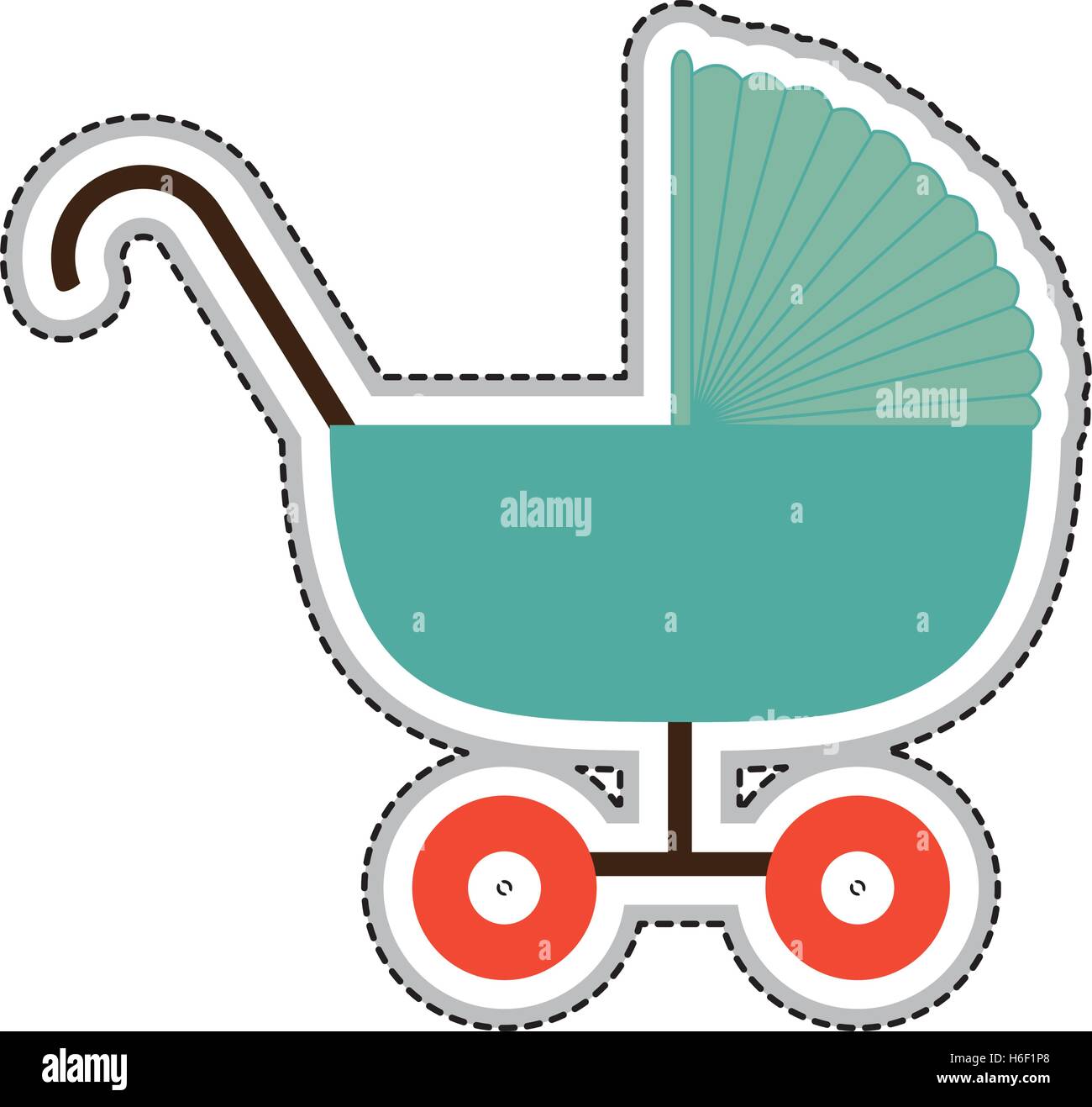 Baby stroller icon image hi-res stock photography and images - Alamy