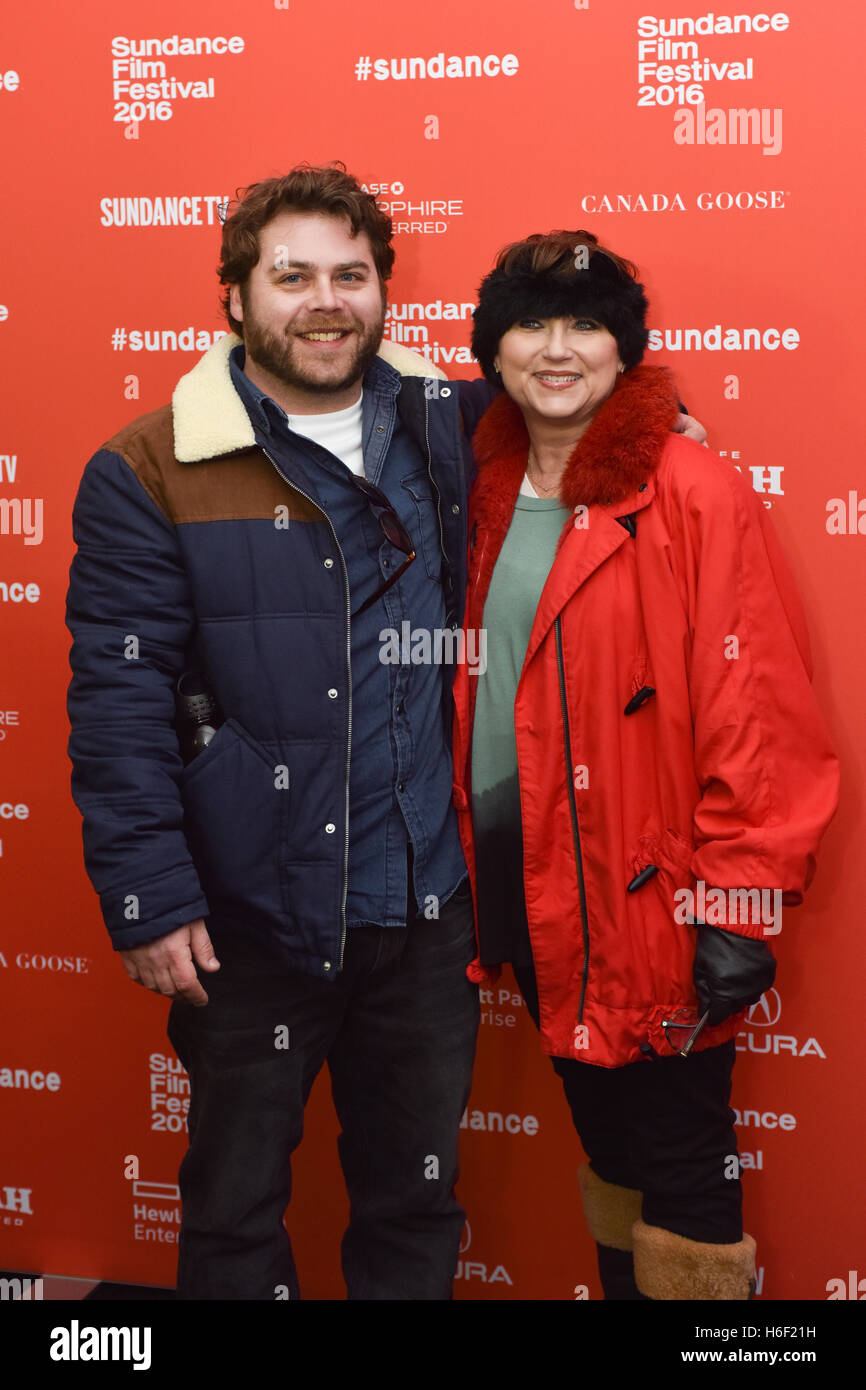 Nick Case and his mother attend the 'Christine' Premiere during the ...
