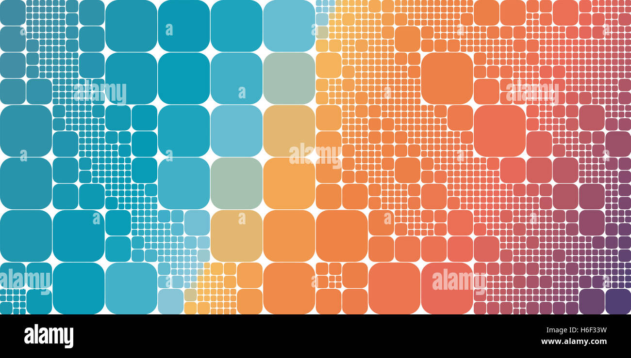 Square blue orange violet gradient geometrical abstract background ...