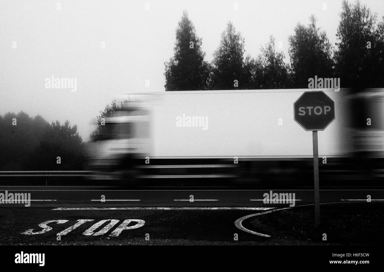 Speeding fine Black and White Stock Photos & Images - Alamy