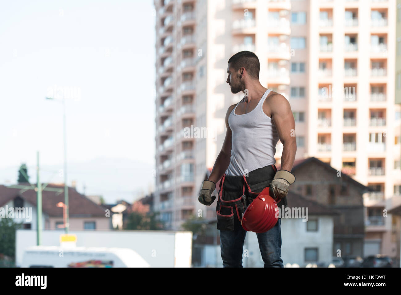 Woodworking helmet hi-res stock photography and images - Alamy