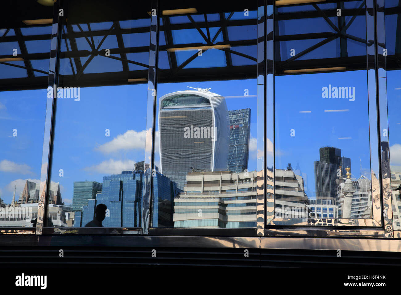 Walkie talkie reflection hi-res stock photography and images - Alamy