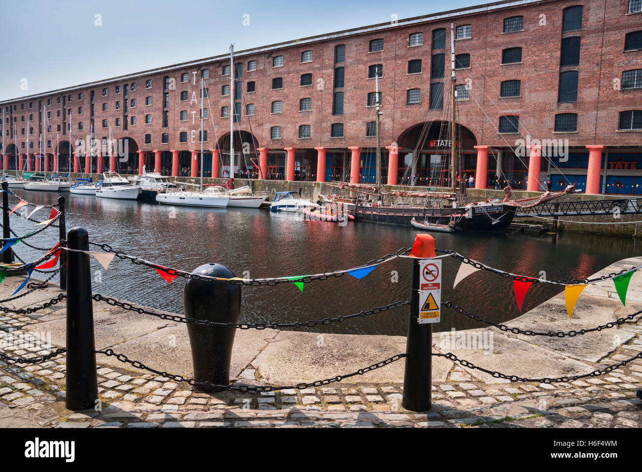 Albert Dock area, city centre, Liverpool, Merseyside, England; UK Stock ...