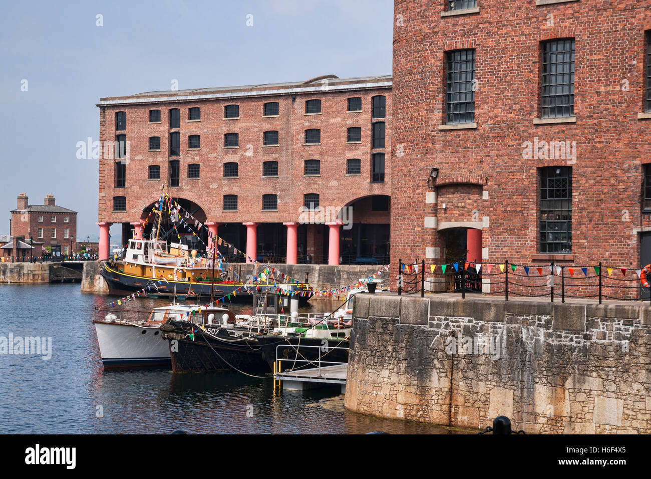 Albert Dock area, city centre, Liverpool, Merseyside, England; UK Stock ...
